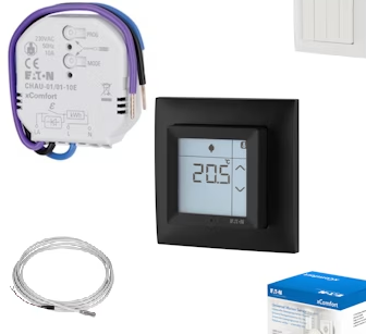 Diverse xComfort utstyr billig!! (Matt sort og hvit) | FINN-torget