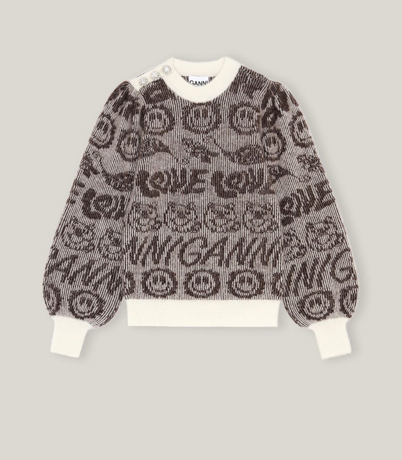 GANNI SMILEY STRIKK | FINN-torget