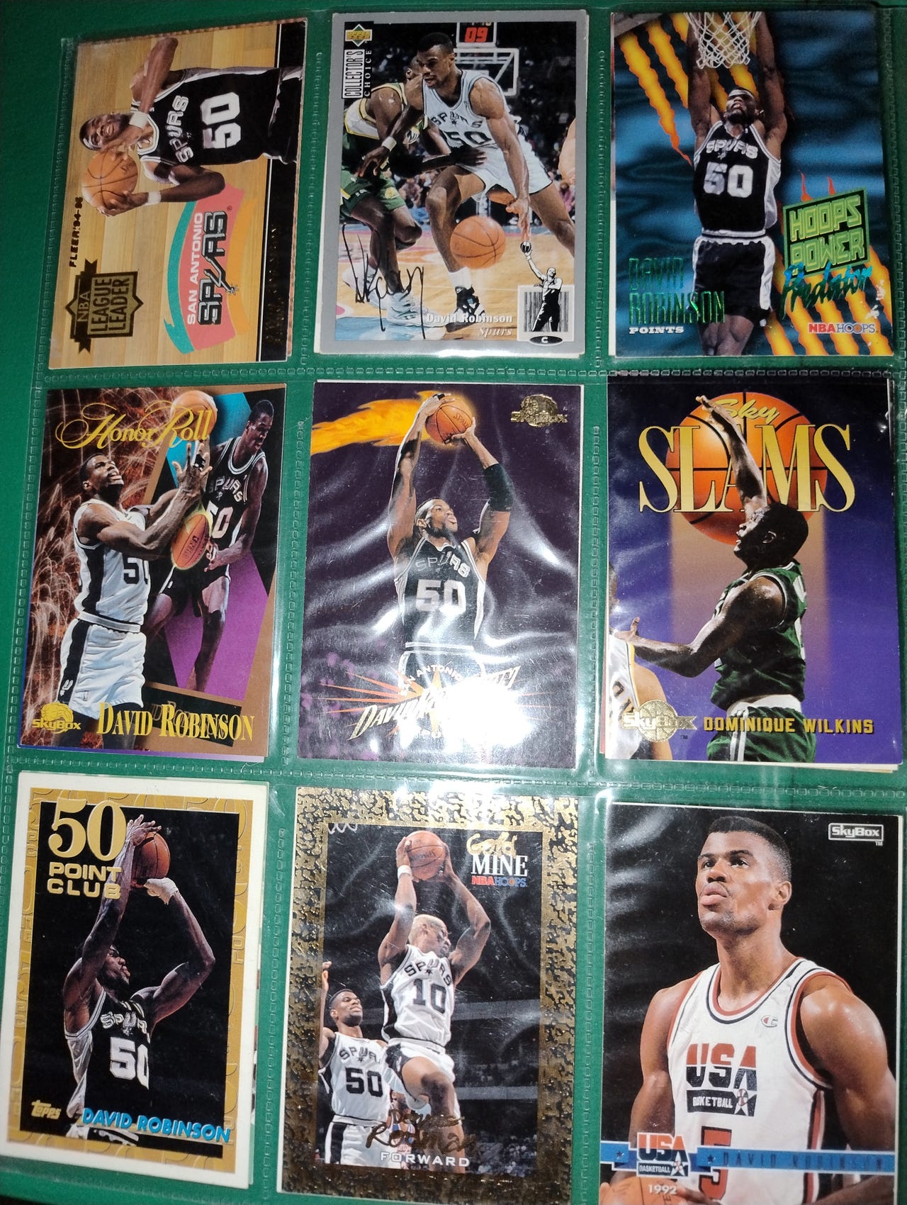 NBA kort med Magic Johnson, David Robinson og Dennis Rodman | FINN-torget