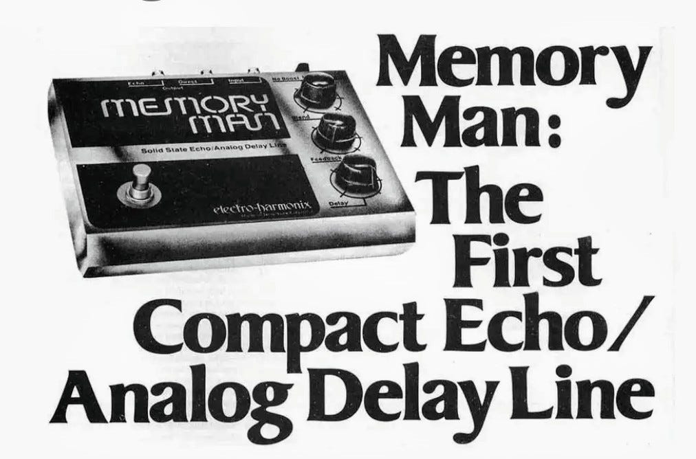 Memory Man - Electro-Harmonix. (EH1309A PCB, 1970s) | FINN-torget