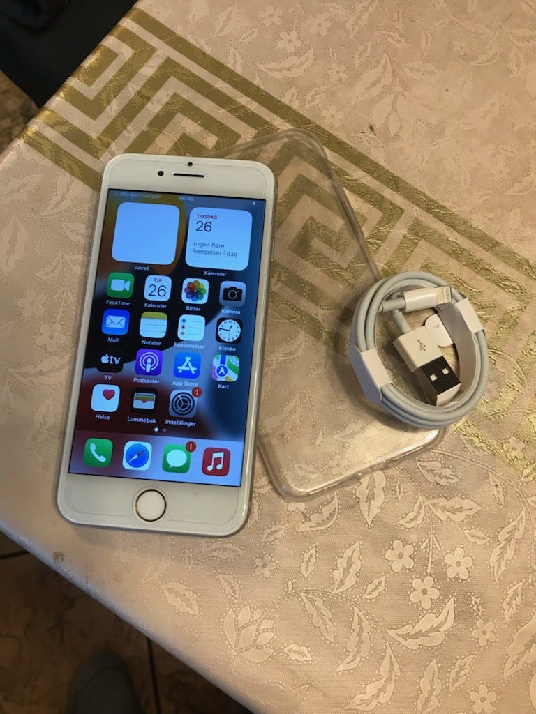 iPhone 7 32gb Batterikapasitet 85% | FINN-torget