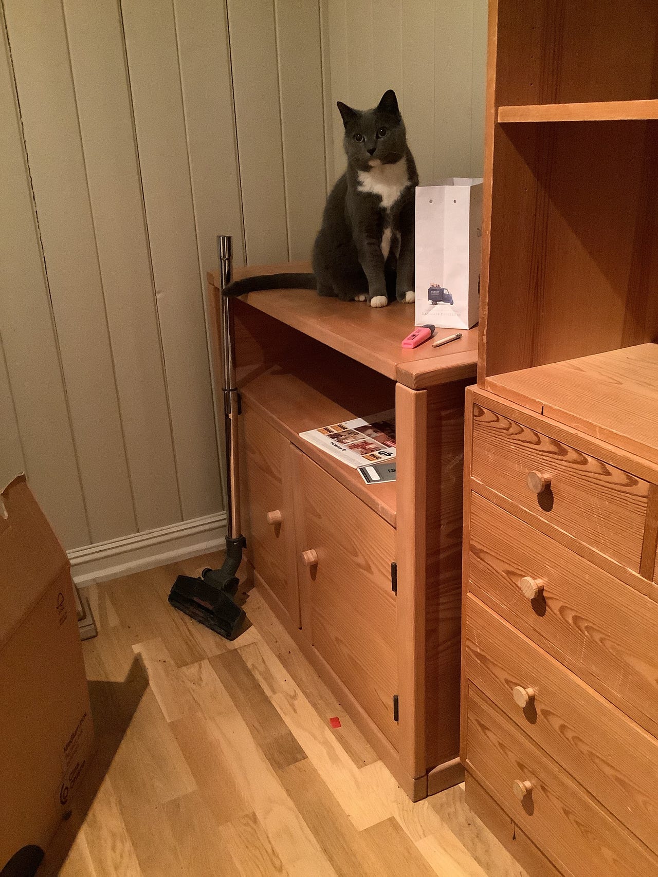 Hülsta Bonnie skap kommode gis bort, massiv edelgran | FINN-torget