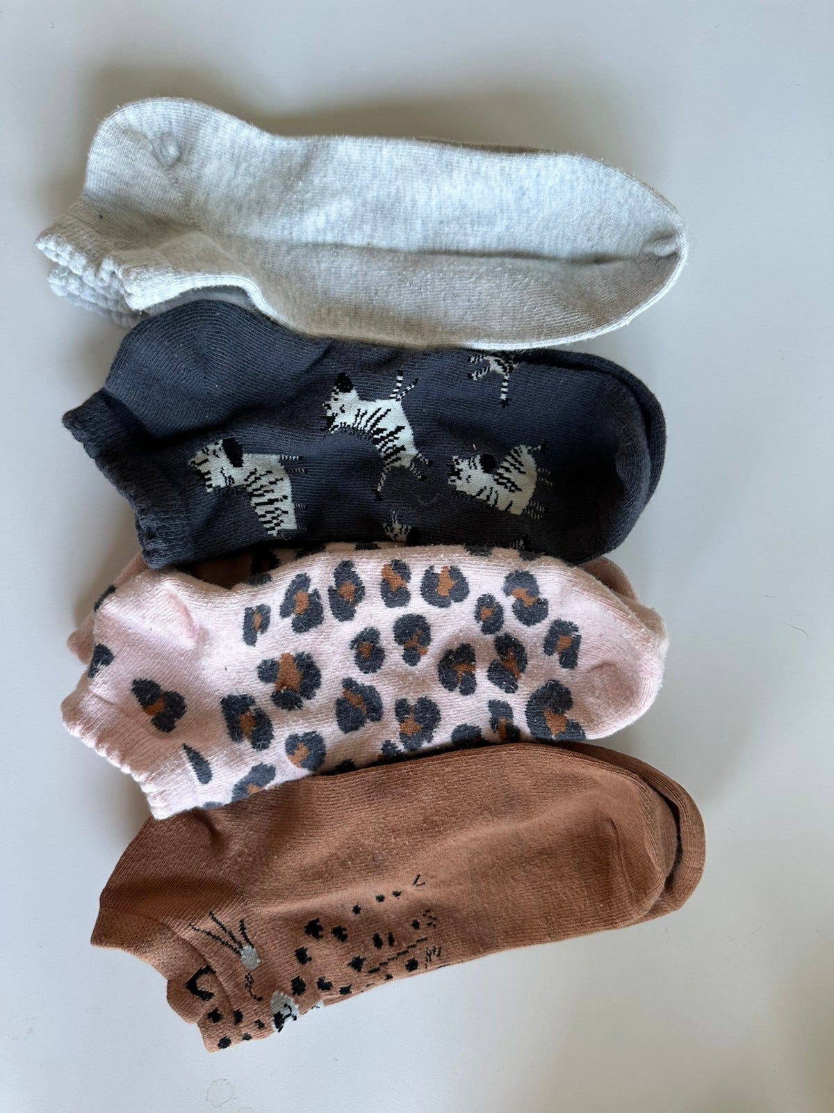 4 par ubrukte sokker str 36-38 | FINN-torget