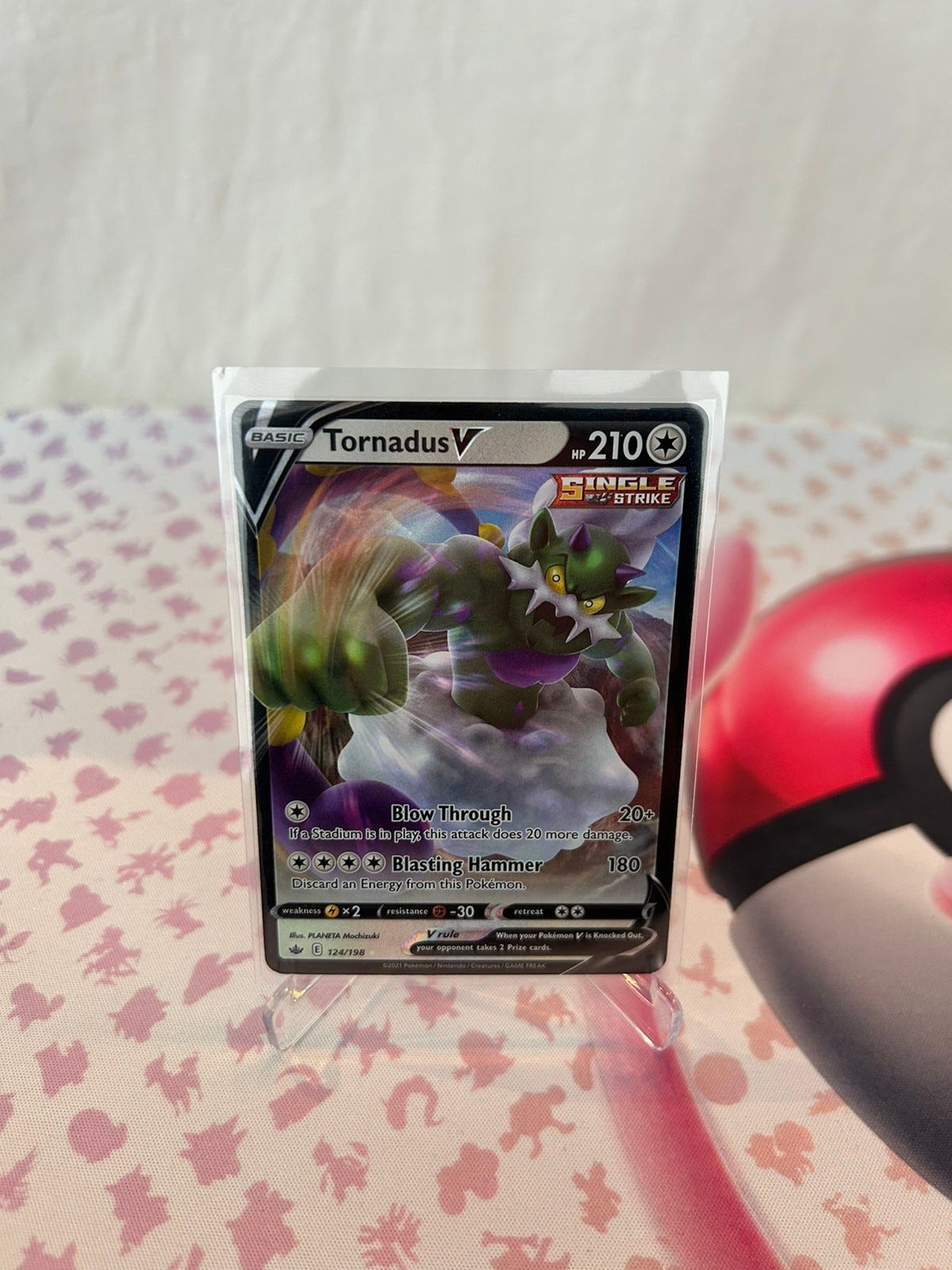 Pokemon TCG Tornadus V 124/198 - Chilling Reign | FINN-torget