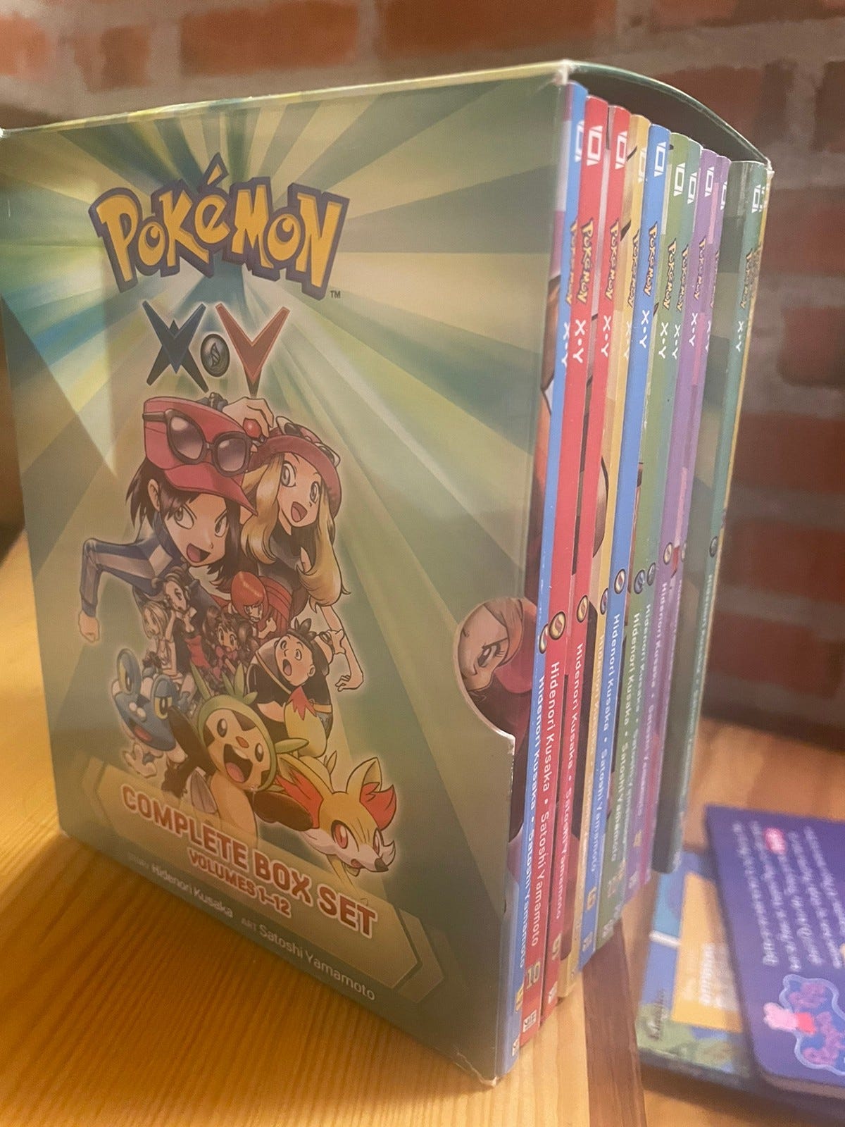 Pokemon XY Manga Boxed Set (Manga Vol #1-12) | FINN-torget