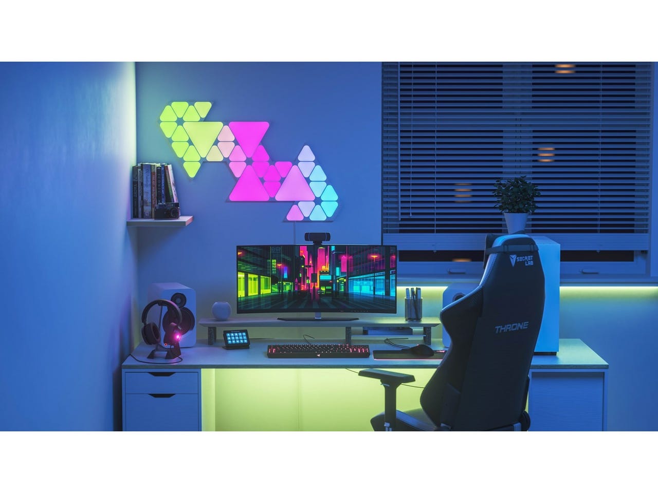 Ny Nanoleaf Shapes startpakke - Limited Edition 32 paneler | FINN-torget