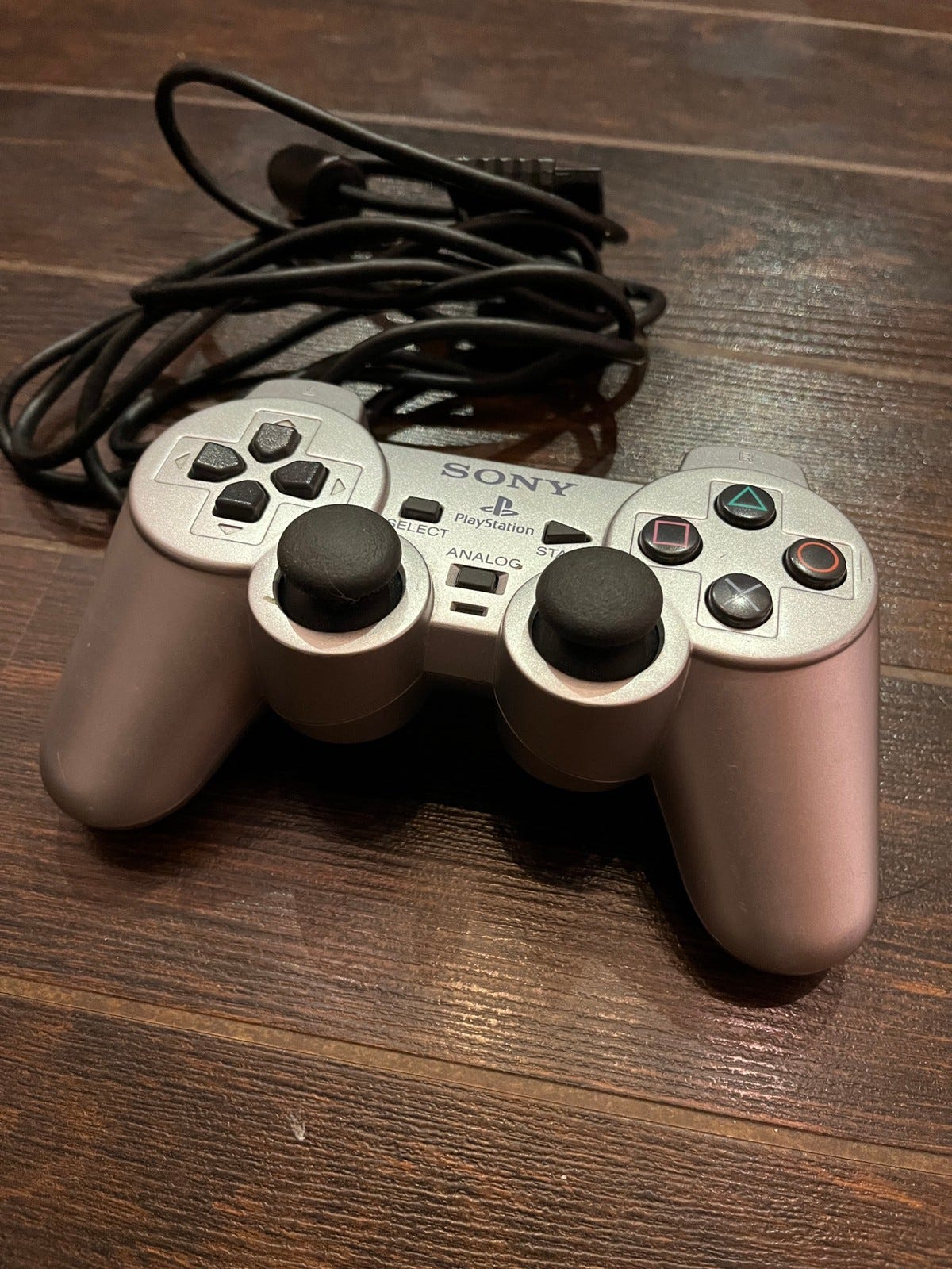 Sony PlayStation 2 PS2 Dualshock 2 Controller Silver | FINN-torget