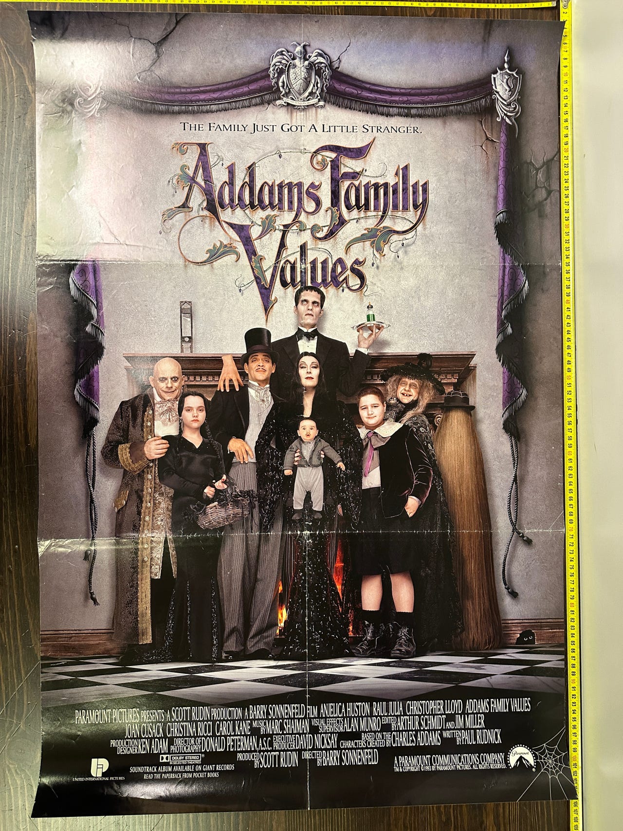 Addams Family Values 1991 - Kinoplakat! | FINN-torget
