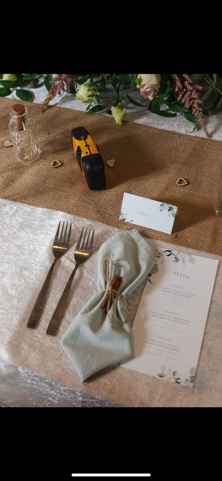 Pynt og zinkbøtter fra bryllup | FINN-torget