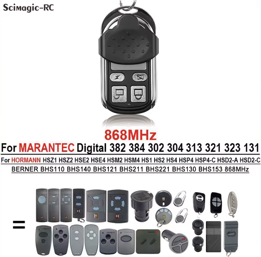 Hörmann, Berner, Marantec 868Mhz Fjernkontroll Erstatter | FINN-torget