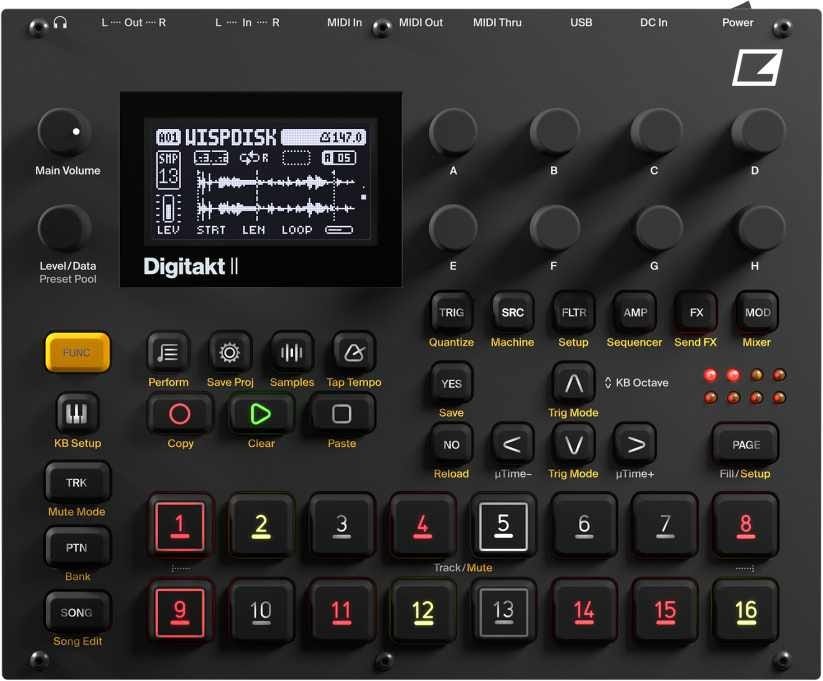 Digitakt 2 ~ Digitakt II ~ synth eurorack sampler groovebox | FINN-torget