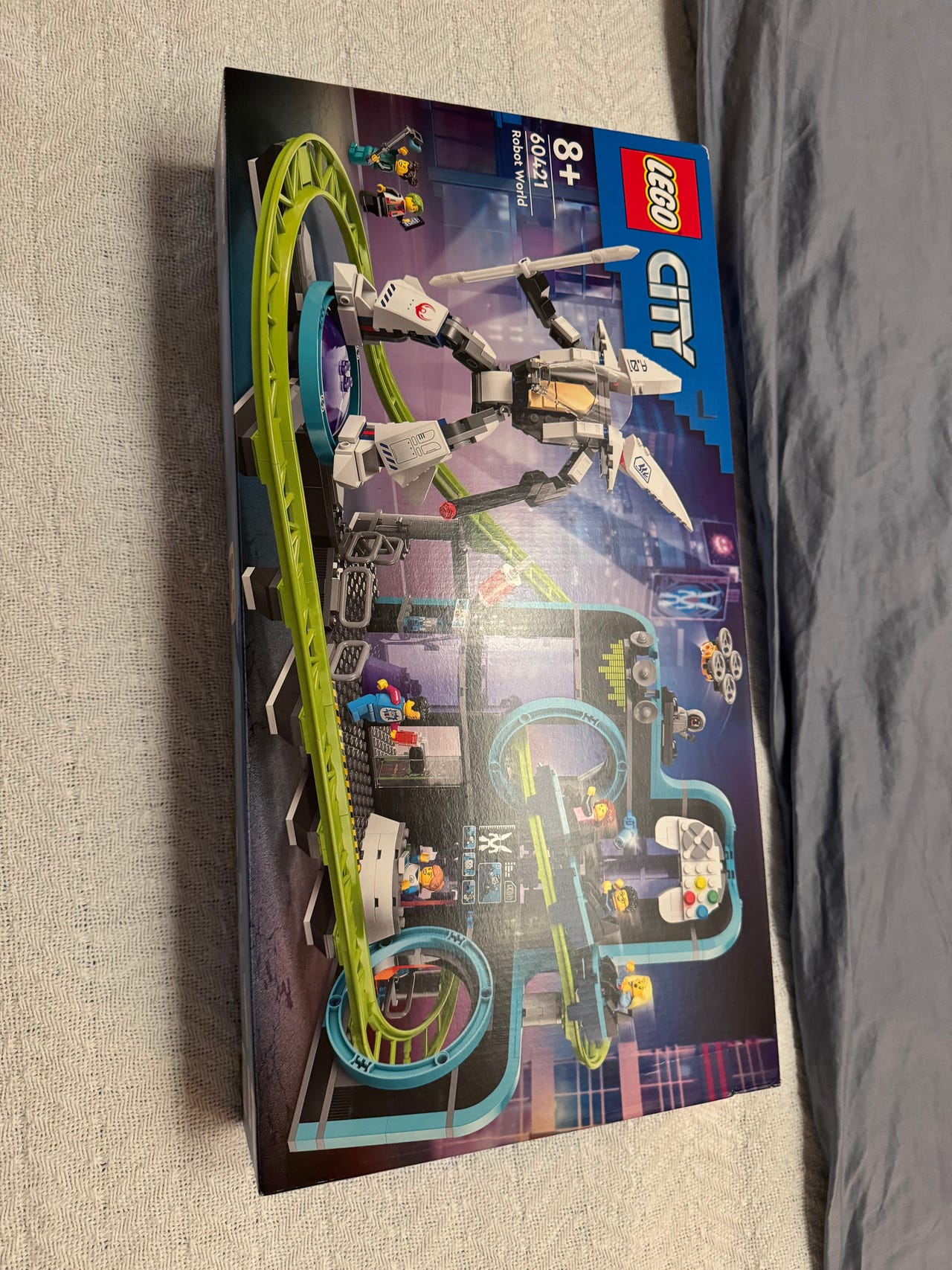 Lego 60421 City Robotverden med berg-og-dal-bane - ny i eske | FINN-torget