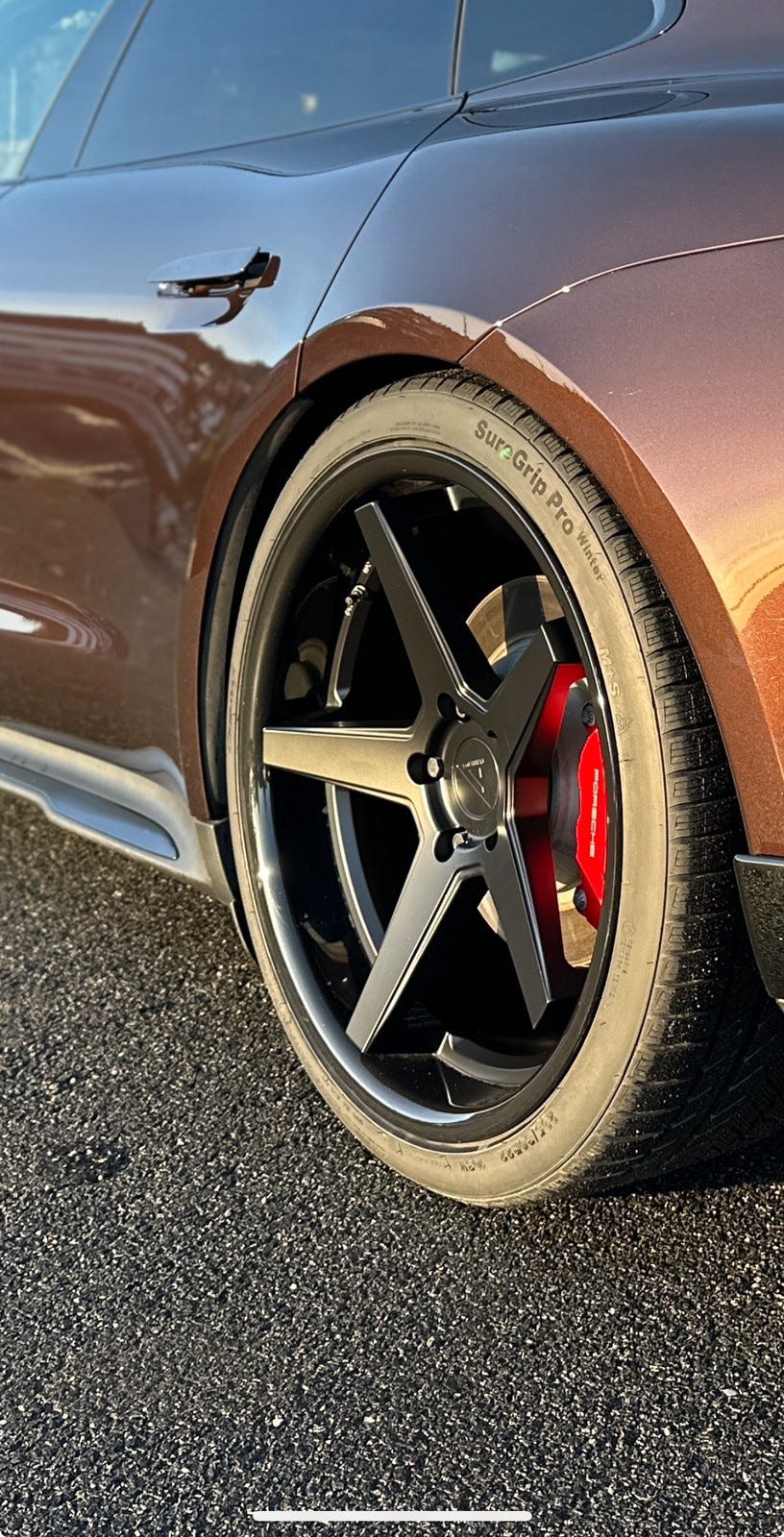 Ferrada FR3 Vintersett til Taycan/5X130 | FINN-torget