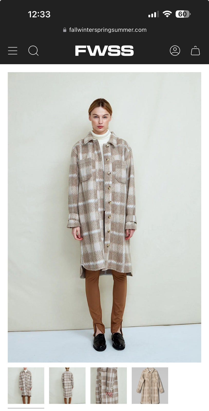 FWSS Sealiner Wool Long (ullkåpe) | FINN-torget