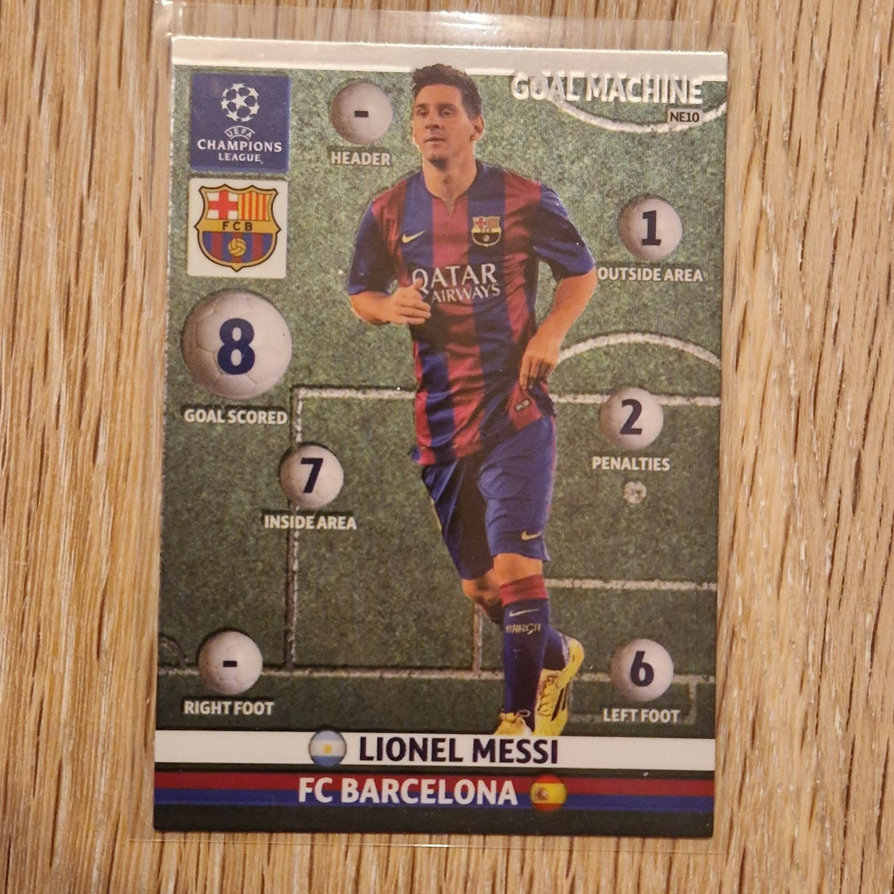 Lionel Messi Goal Machine 2014-2015 Panini | FINN-torget