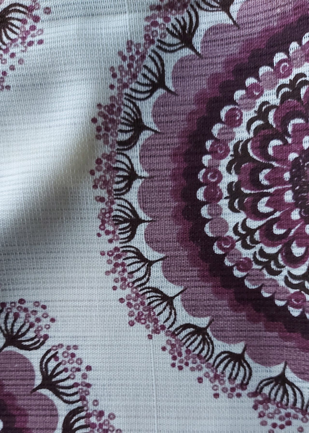 Gardinstoff ,vintage. | FINN-torget