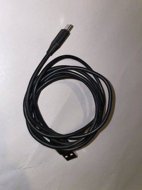 USB A ( vanlig) til USB C telefon ladekabel | FINN-torget