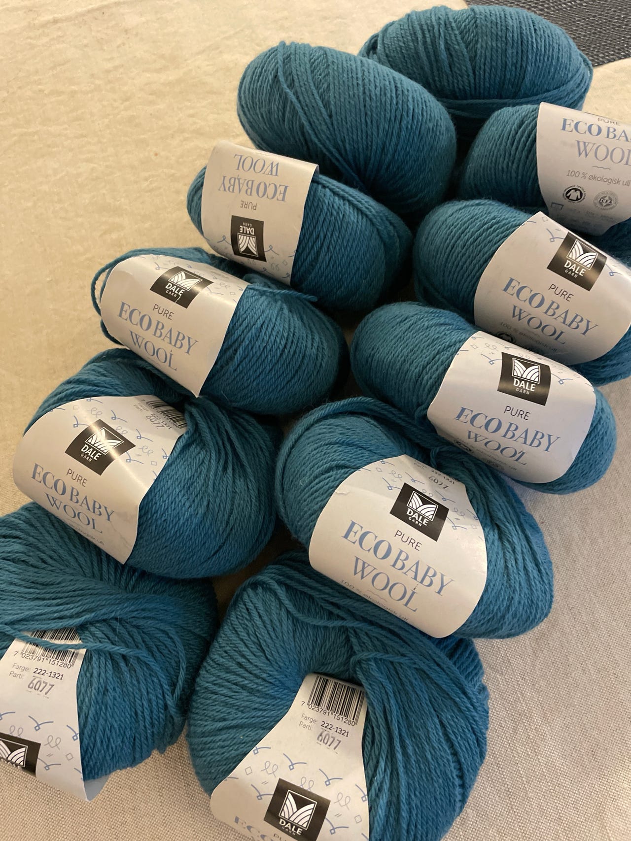 Pure eco baby wool fra Dale selges | FINN-torget