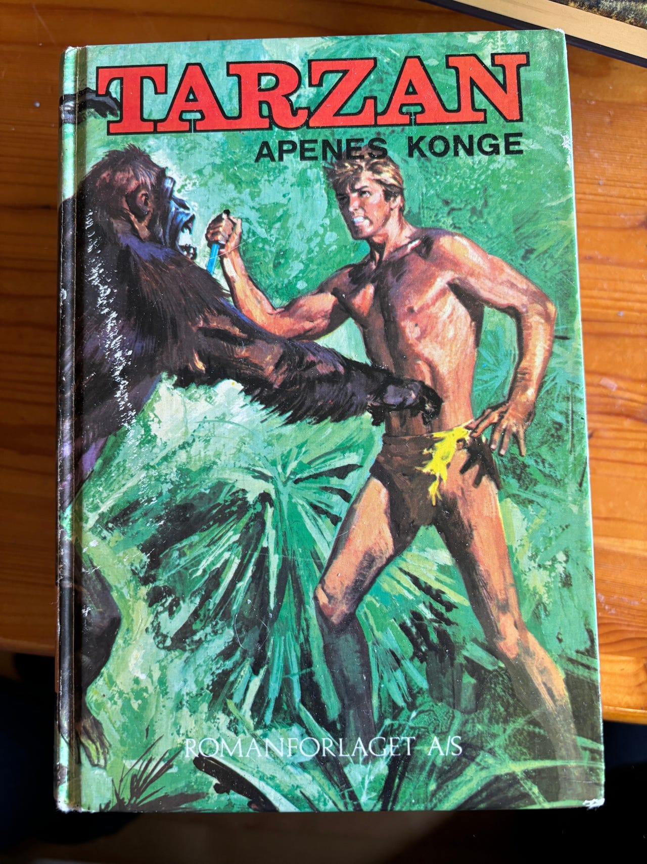 Tarzan bøker utgitt av romanforlaget i 1971 | FINN-torget