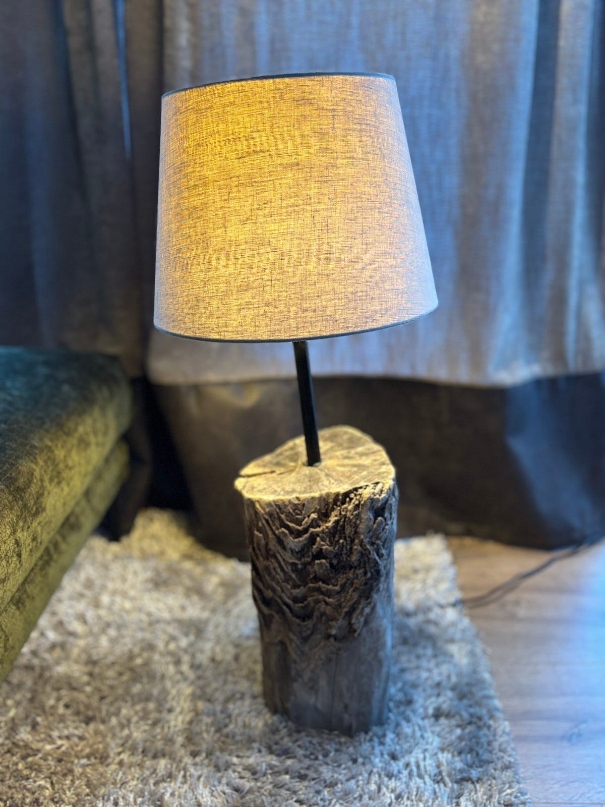 Nydelig DIY drivved lampe | FINN-torget