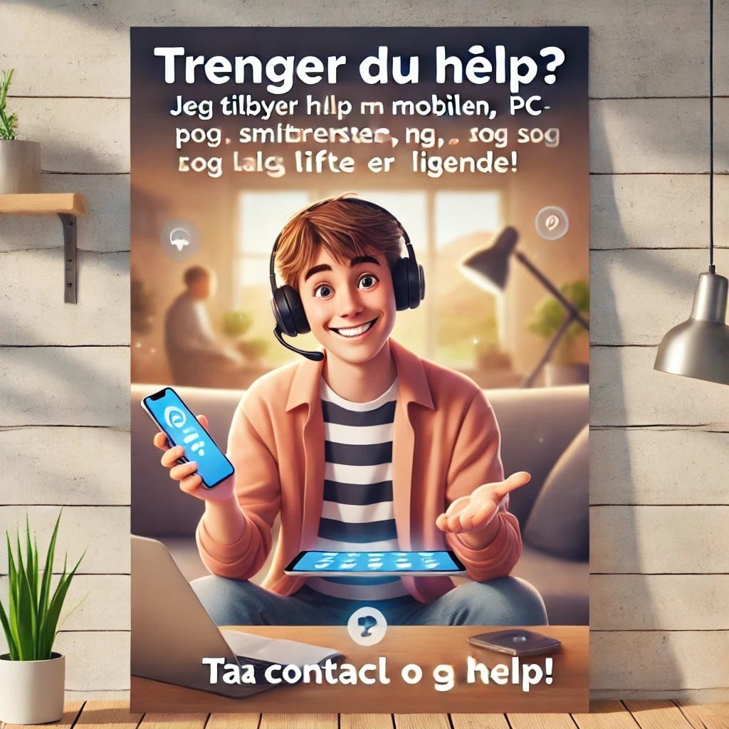 Praktisk hjelp og hyggelige samtaler , Beskjæring, ryddesag ...