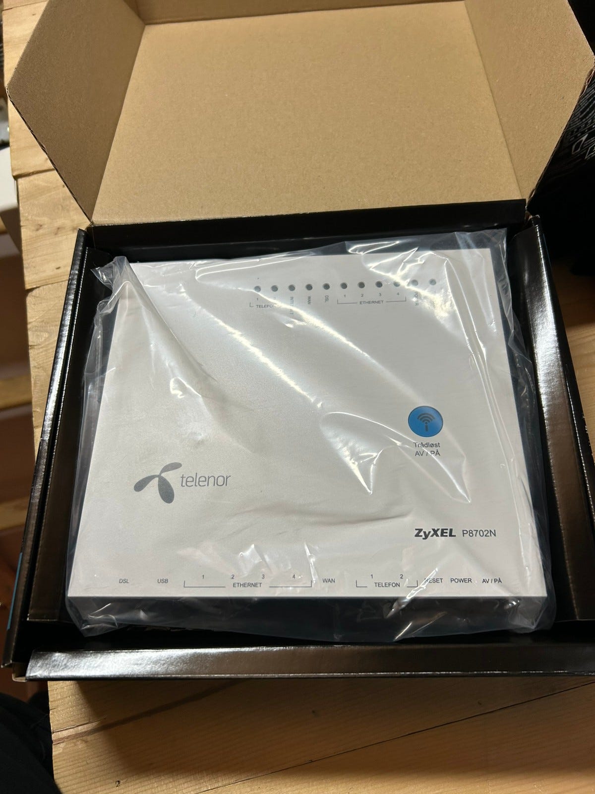 Trådløst Zyxel modem fra Telenor | FINN-torget