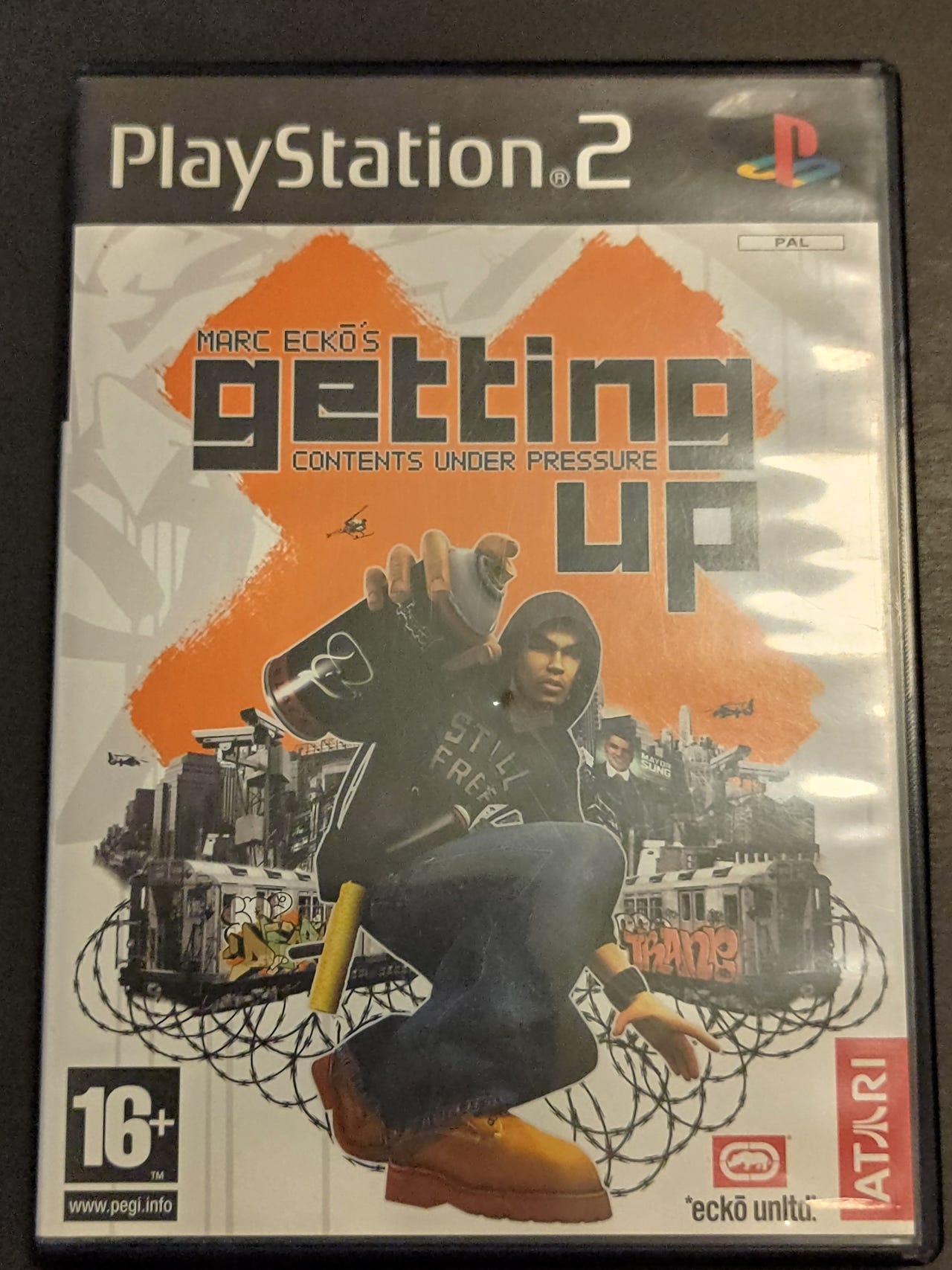 SELGER Marc Eckos Getting up PS2 | FINN-torget