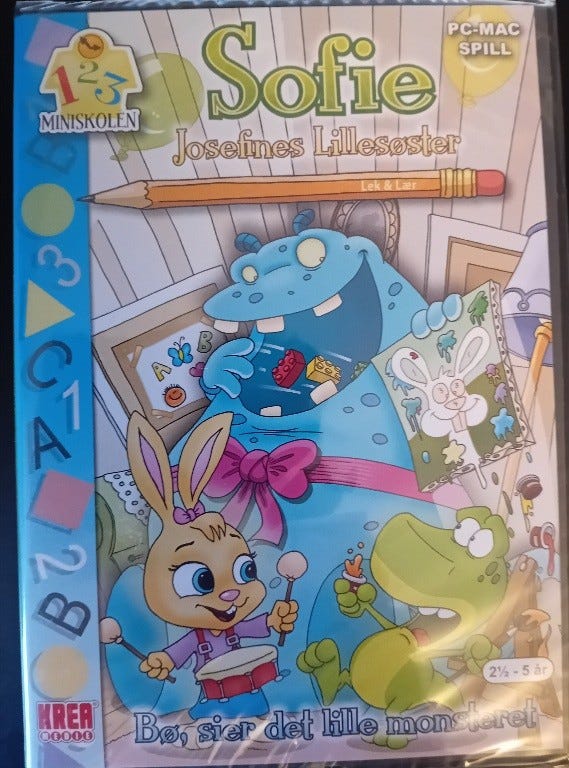 BARNESPILL - SOFIE: SOFIES LILLESØSTER - barnespill forseglet | FINN-torget