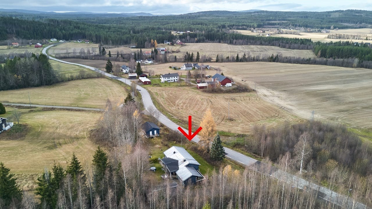 Åsnes/Flisa- Enebolig med dobbel garasje fra 2022. Kjeller med utvendig ...