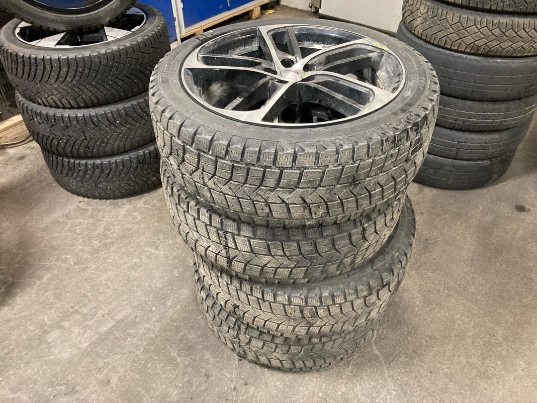 Hjulsett vinter 20" ALU Mustang Mach-E. Dekk og felg | FINN-torget