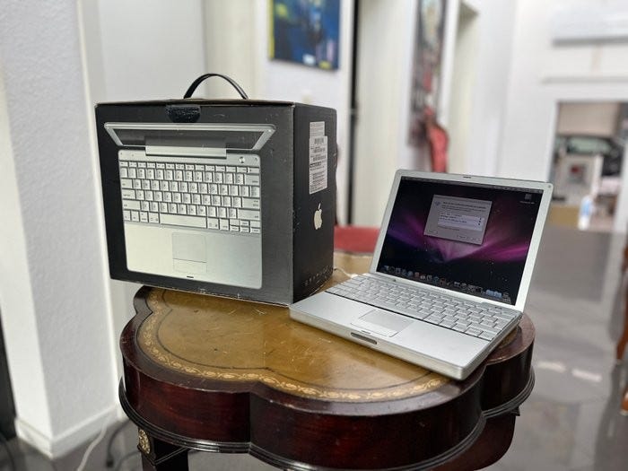 Vintage Powerbook G4 with ORIGINAL BOX - Datamaskin | FINN-torget