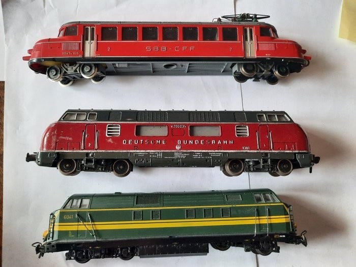 Fleischmann, kleinbahn H0 - Modelltog lokomotiv (3) | FINN-torget