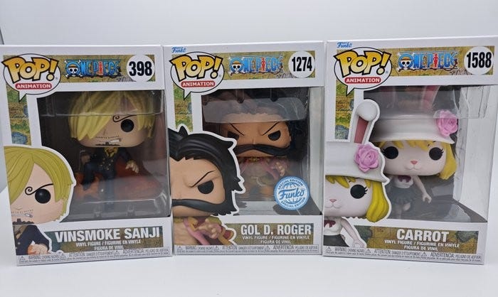 Funko - Funko Pop 3 Funko Pop Animation One Piece Figures - 2020 ...