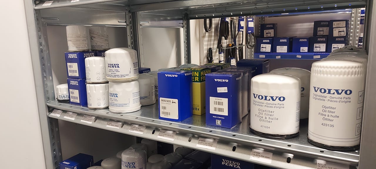 Volvo penta oljefilter, dieselfilter, veivhus, luftfilter | FINN-torget