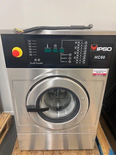 IPSO Vaskemaskin HC60, 5,5kg | FINN-torget