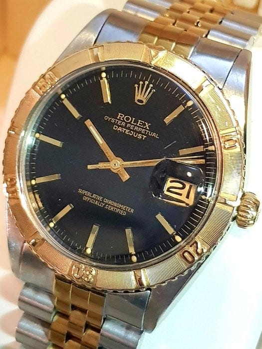 Rolex - Oyster Perpetual Datejust - Ref. 1625 "Turn-O-Graph" - Herre ...
