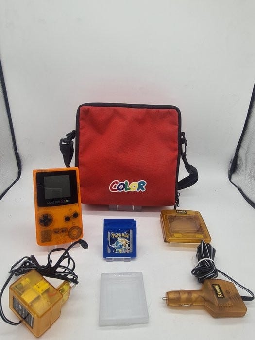 Nintendo - Gameboy Color - FS - GBC Bright Atomic Orange Edition 1998 ...