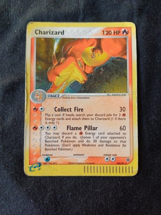 Pokémon - 1 Card - Pokemon - Charizard Holo Ex Dragon 100/97 secret ...