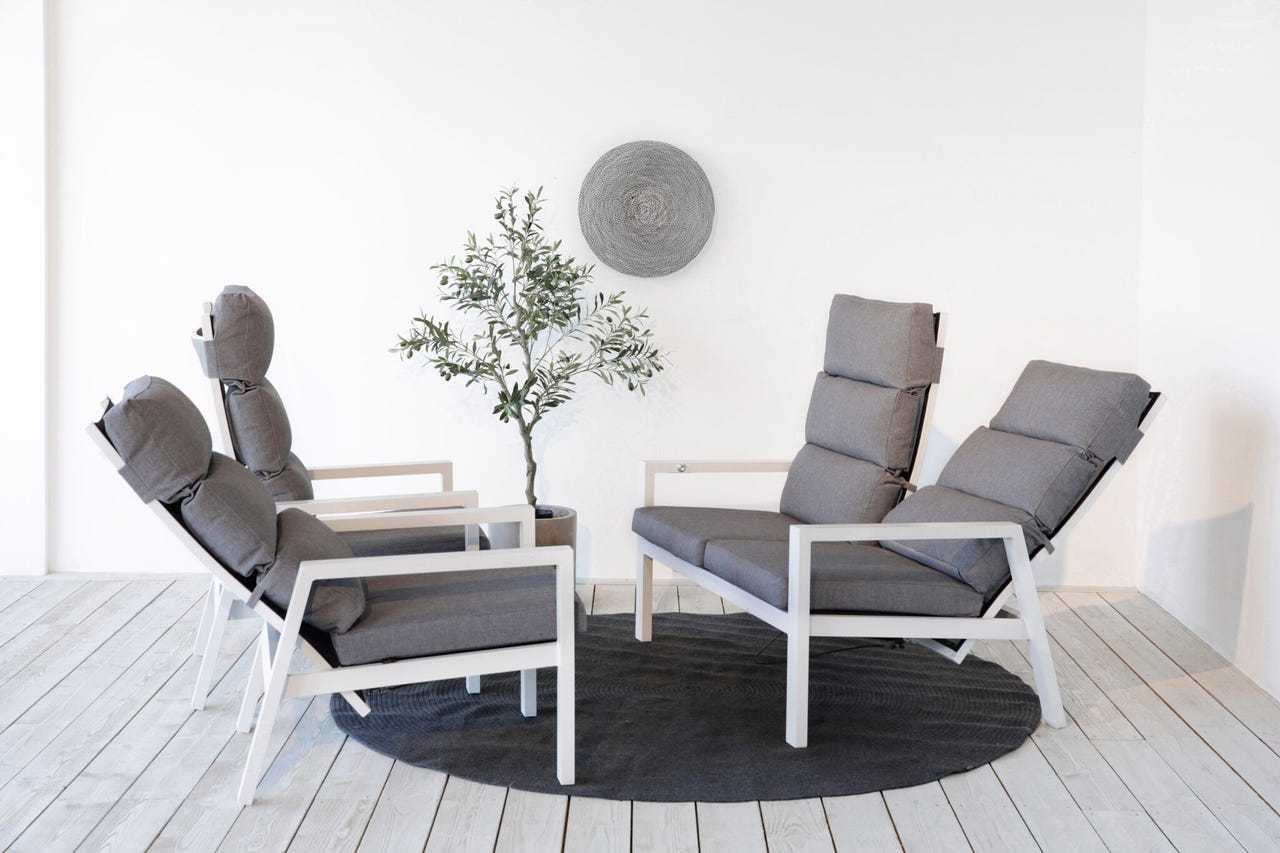 Bali Hagegruppe regulerbar 2-seter og to stoler - SPAR kr 12.000 ...