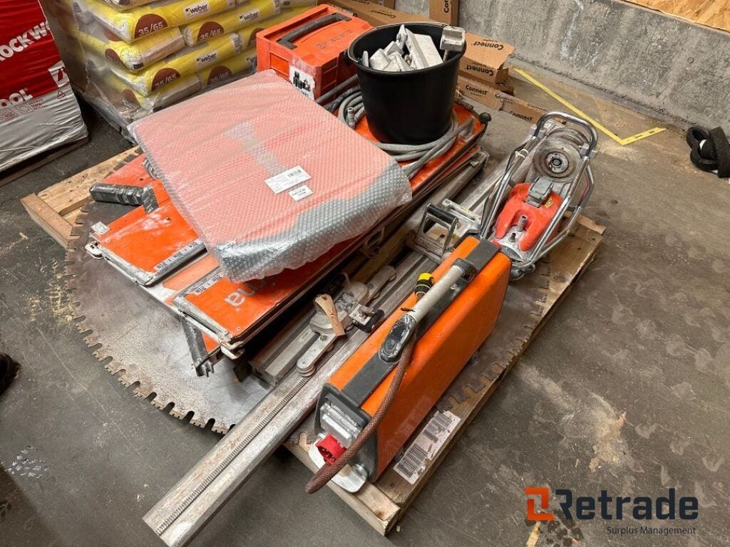 HUSQVARNA WS 482 HF / VEGGSAG / WALL SAW | FINN-torget
