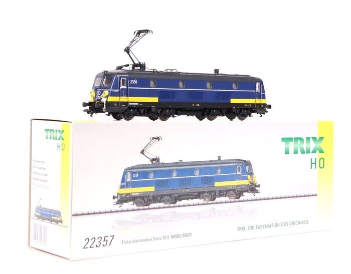 Trix H0 - 22357 - Elektrisk lokomotiv (1) - Serie 25.5 'Benelux-variant ...