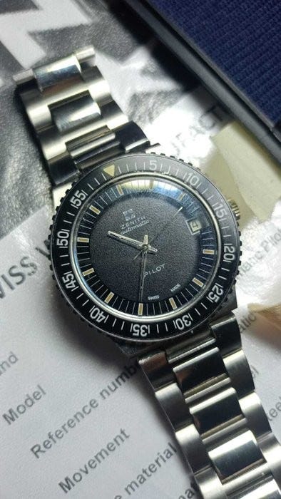 Zenith - Pilot - 02 0190 380 - Herre - 1970-1979 | FINN-torget