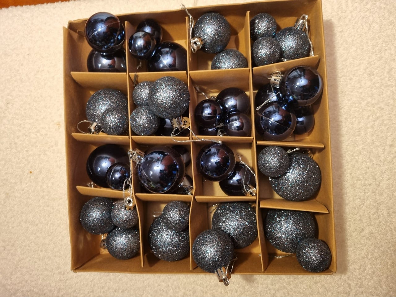 Juletrekuler blå | FINN-torget