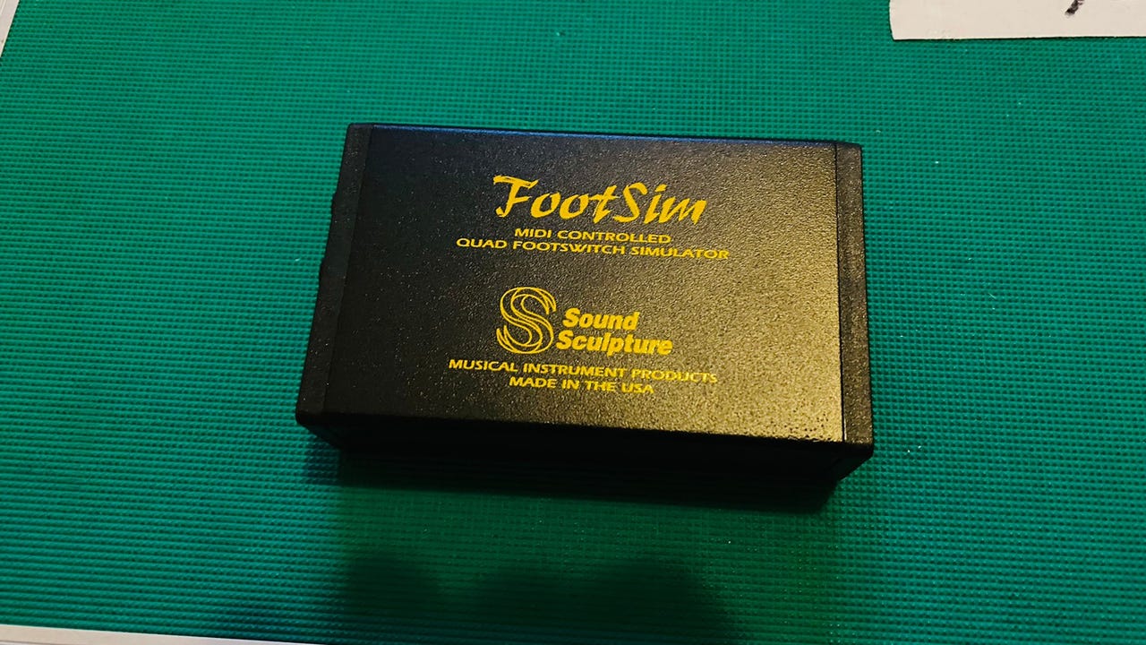 Soundsculpture Footsim, midistyring av fex ampswitching | FINN-torget