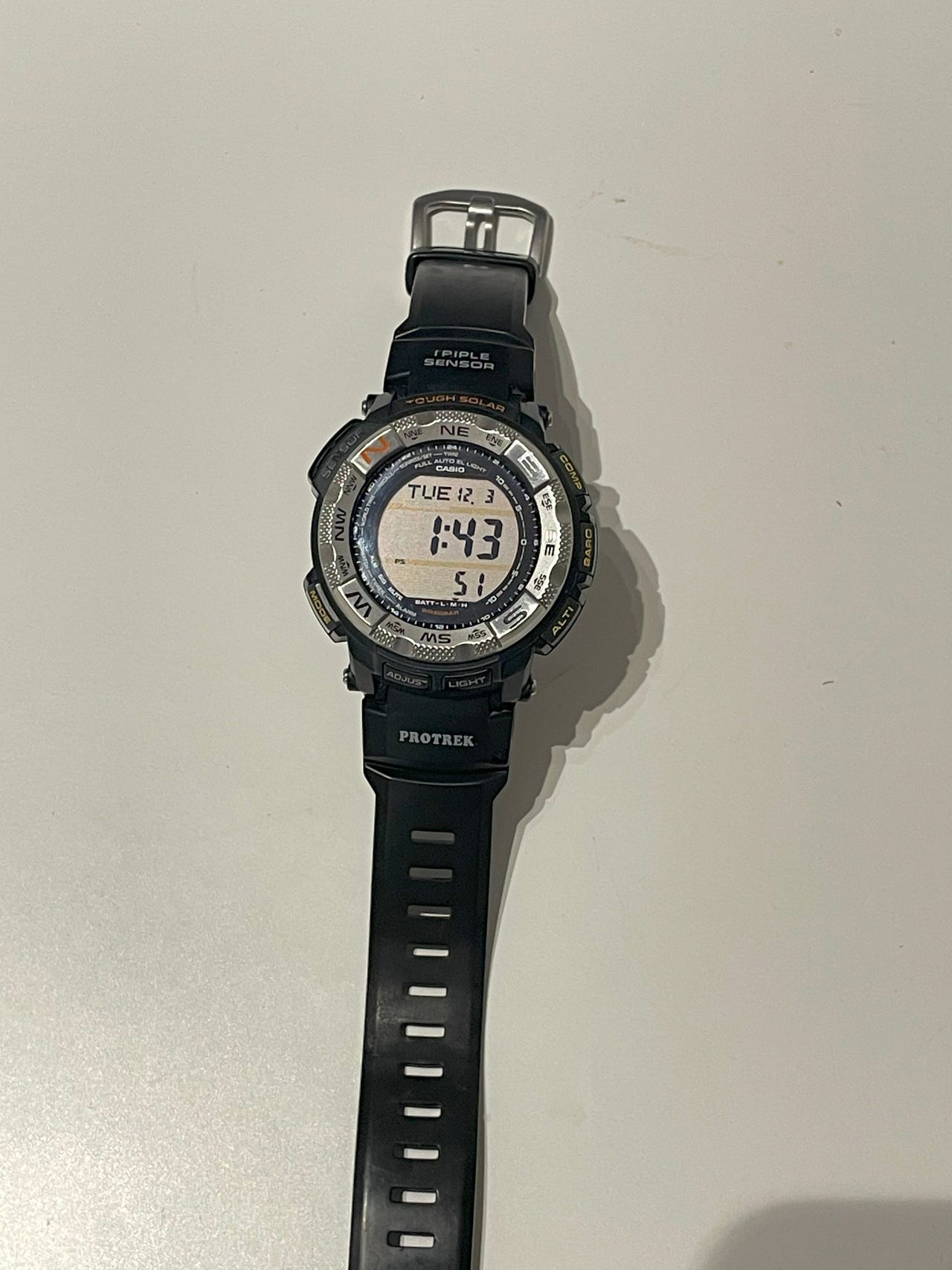 Casio Pro Trek PRG-260 TOUGH SOLAR | FINN-torget