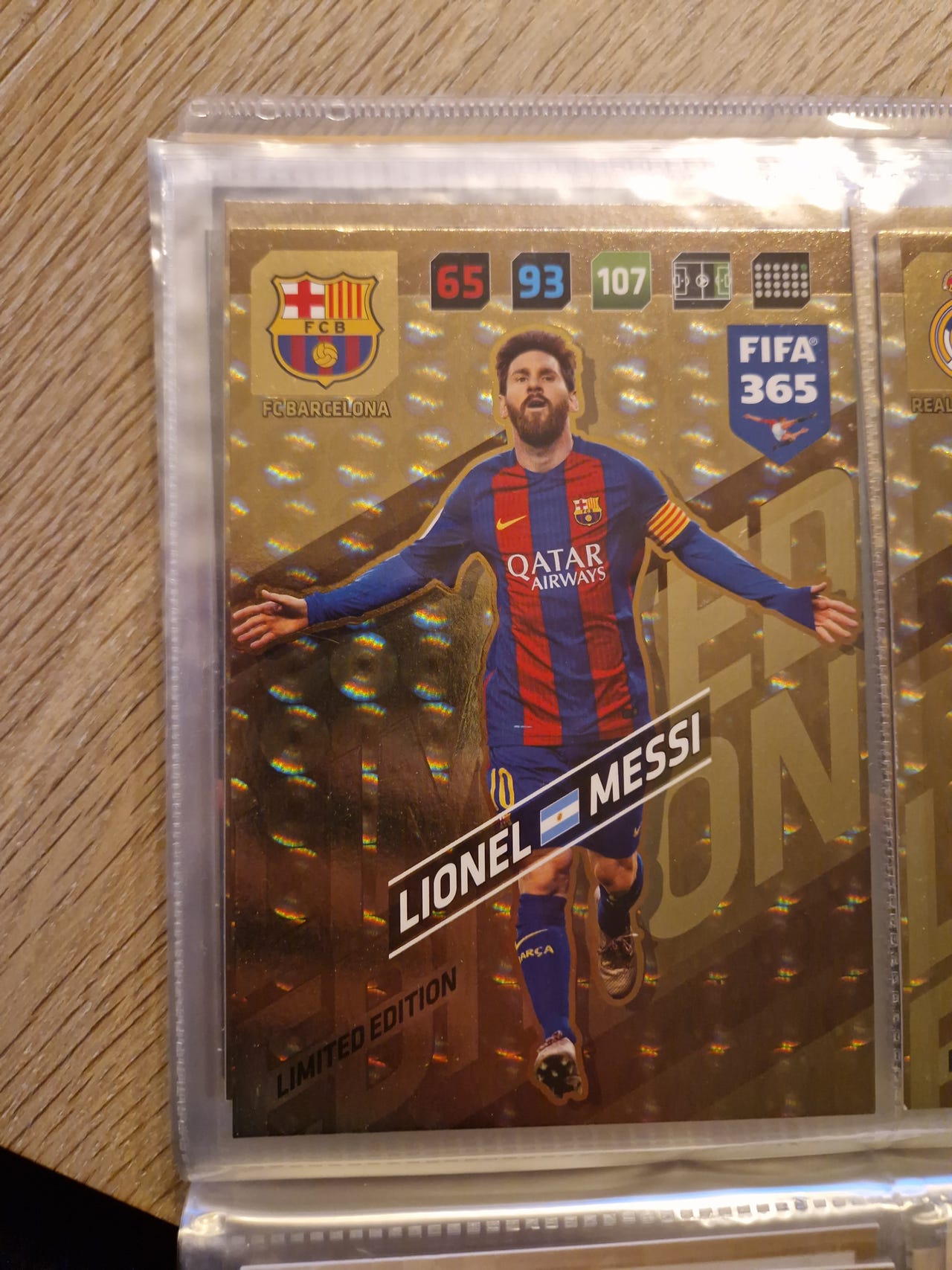 Lionel Messi Limited Edition Barcelona Jumbo Panini | FINN-torget