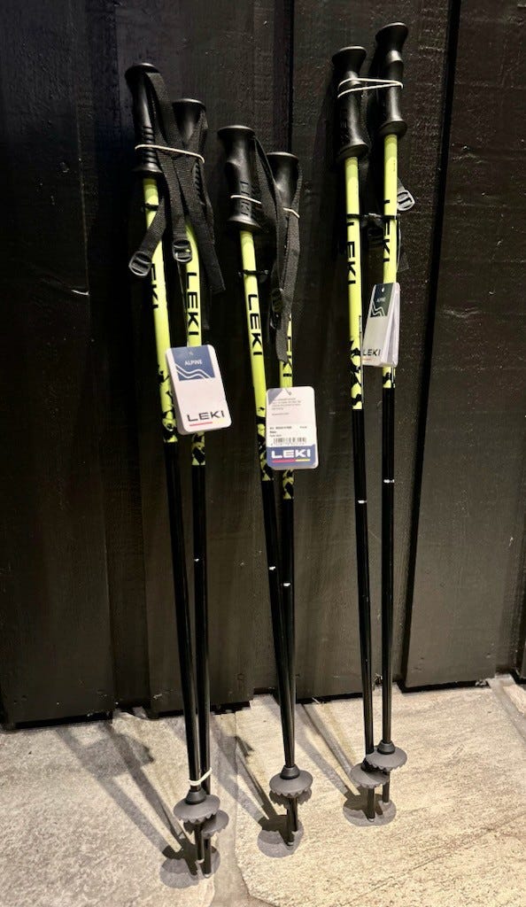Leki rider slalom staver til junior Nye | FINN-torget