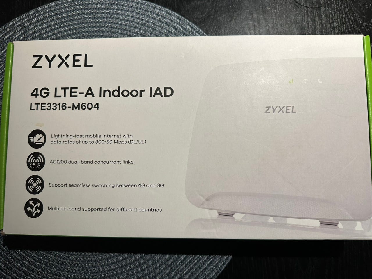 Zyxel ICE 4G router ruter LTE3316-M604 e-sim esim | FINN-torget