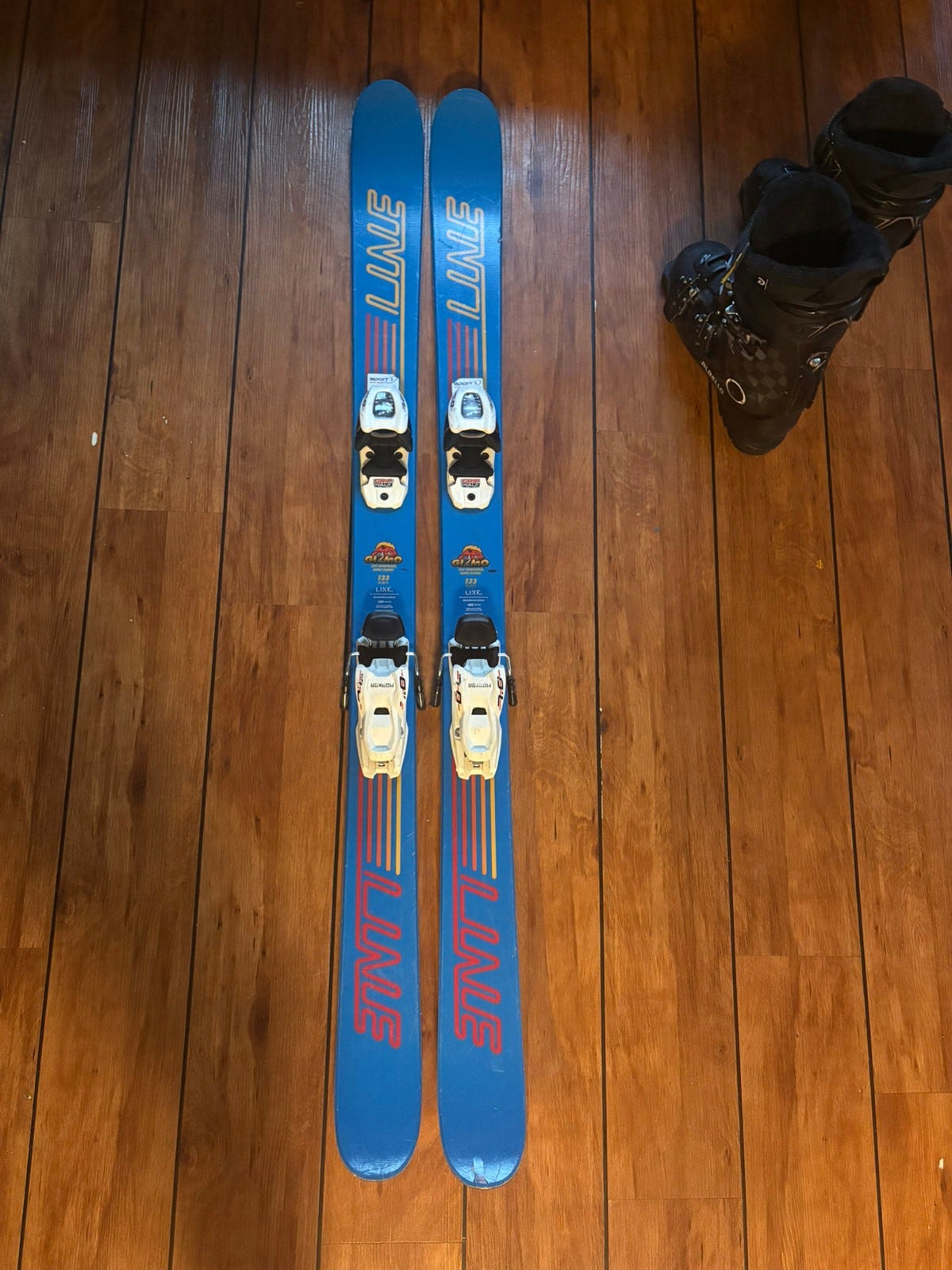 Line Gizmo Twin Tip m. binding 133cm | FINN-torget