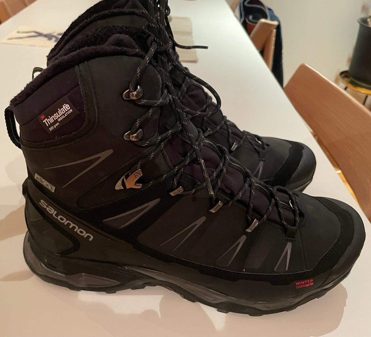 Salomon GTX Herre høye varme vintersko str 48 | FINN-torget